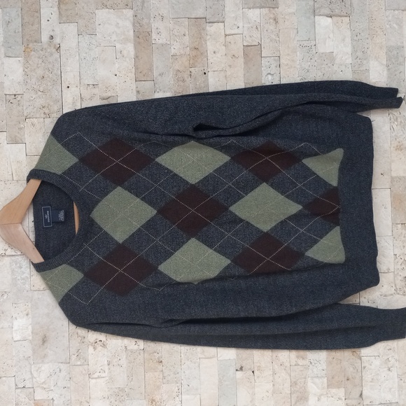 Dockers | Sweaters | Dockers Argyle Knit Crewneck Sweater | Poshmark